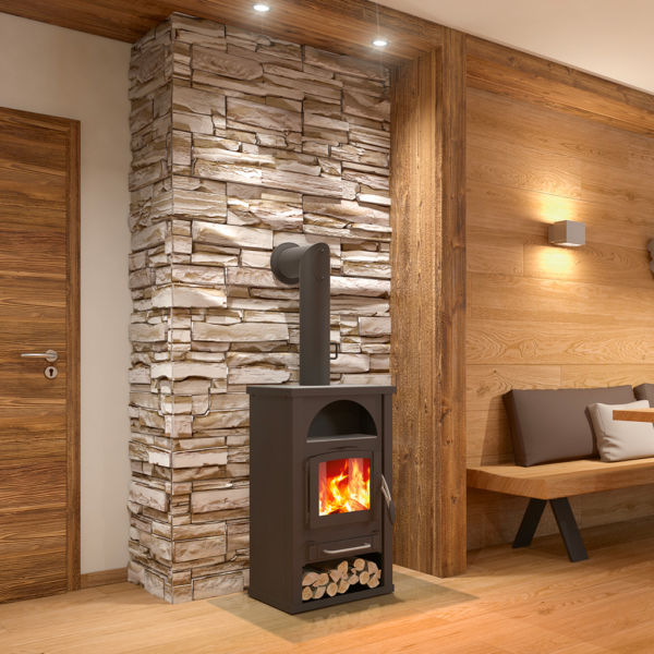 RIKA Poêle - Poêle à bois - ALPHA II