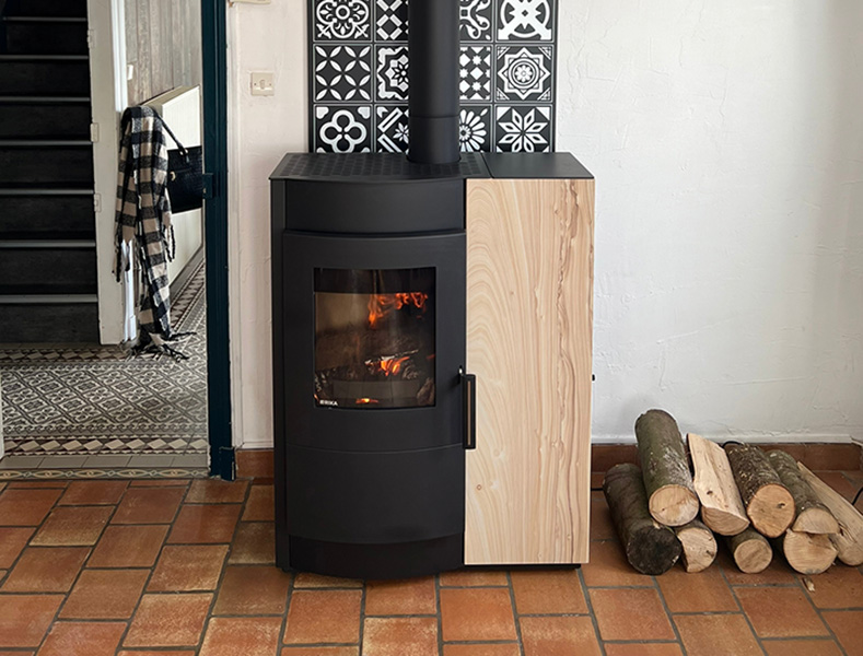 RIKA Poêle - Poêle à granulés - INDUO III